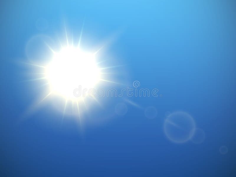 Sun Rays with Beams on Transparent Background. Golden Spotlight. Sun ...