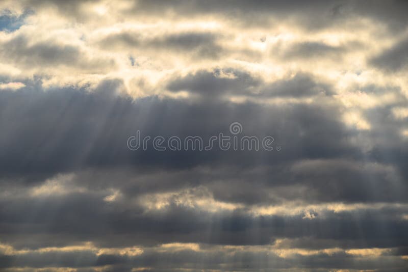 123 Heavenly Cloudscape Sun Rays Breaking Dramatic Clouds Stock Photos - Free & Royalty-Free ...