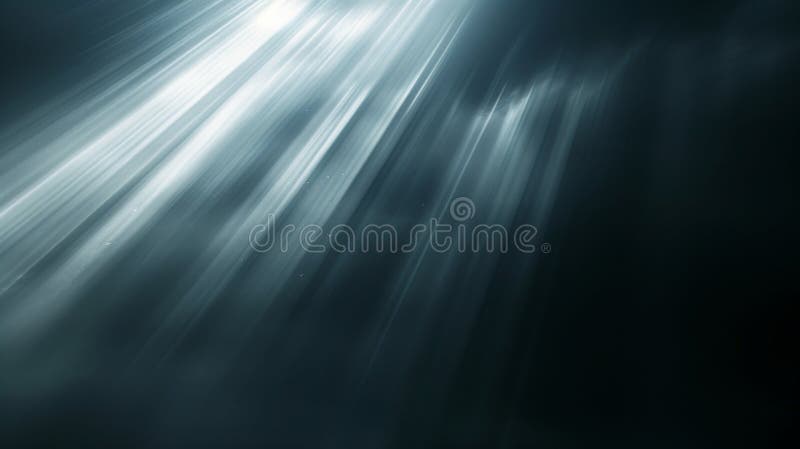 Sun Rays Breaking through Foggy Darkness Stock Photo - Image of beams ...