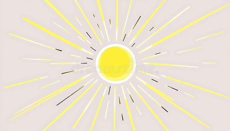 Sun Rays Burst Abstract, Bright Light and Energy Effect, Sunshine ...