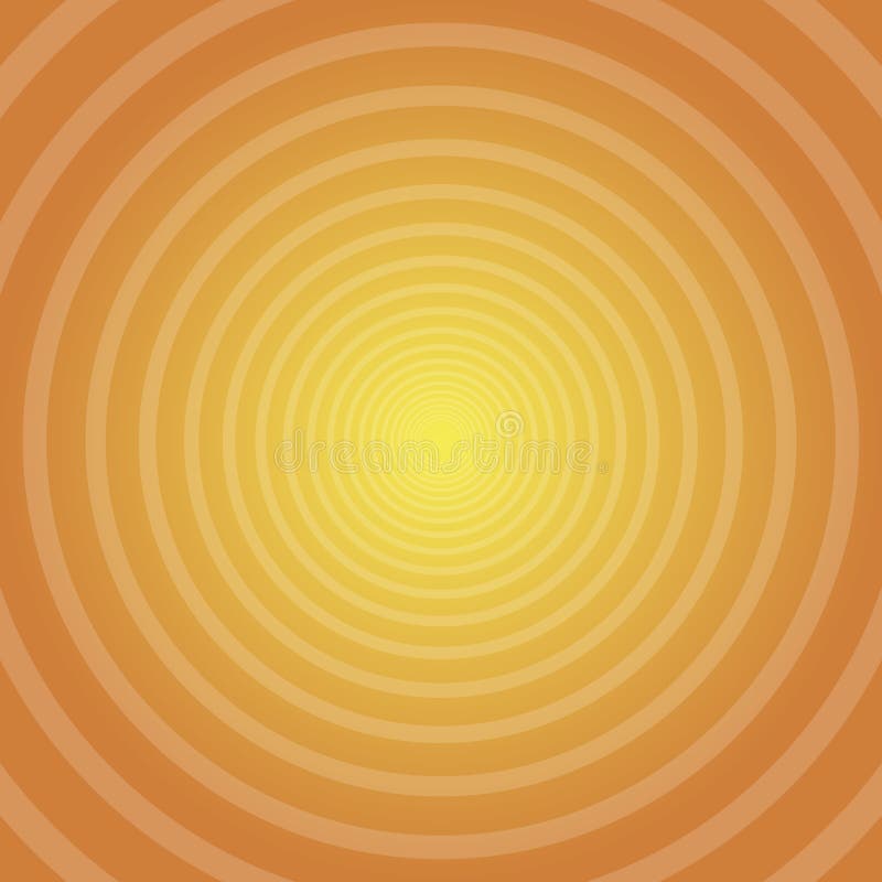 Sun Rays. Circle Rays. Orange Background. Spiral Stock Vector ...
