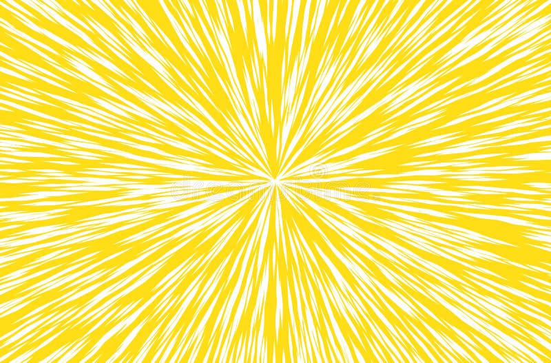 Sun Rays for Comic Books Radial Background Vector Stock Vector ...