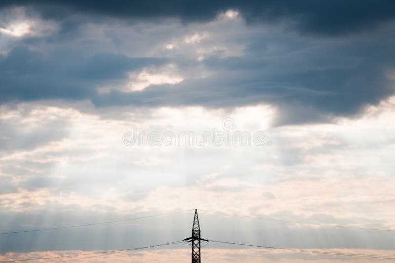 Sun rays stock photo. Image of lots, rays, foreground - 55709118
