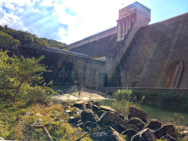 Inanda dam wall stock image. Image of durban, river - 106552345