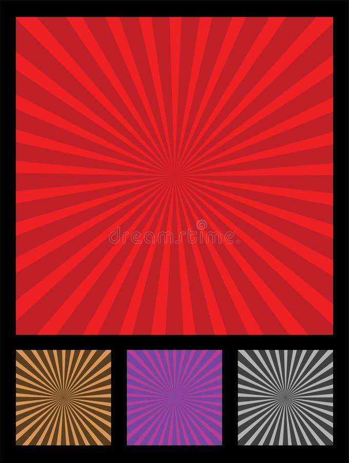 Sun rays design element stock vector. Illustration of backdrop - 4902188