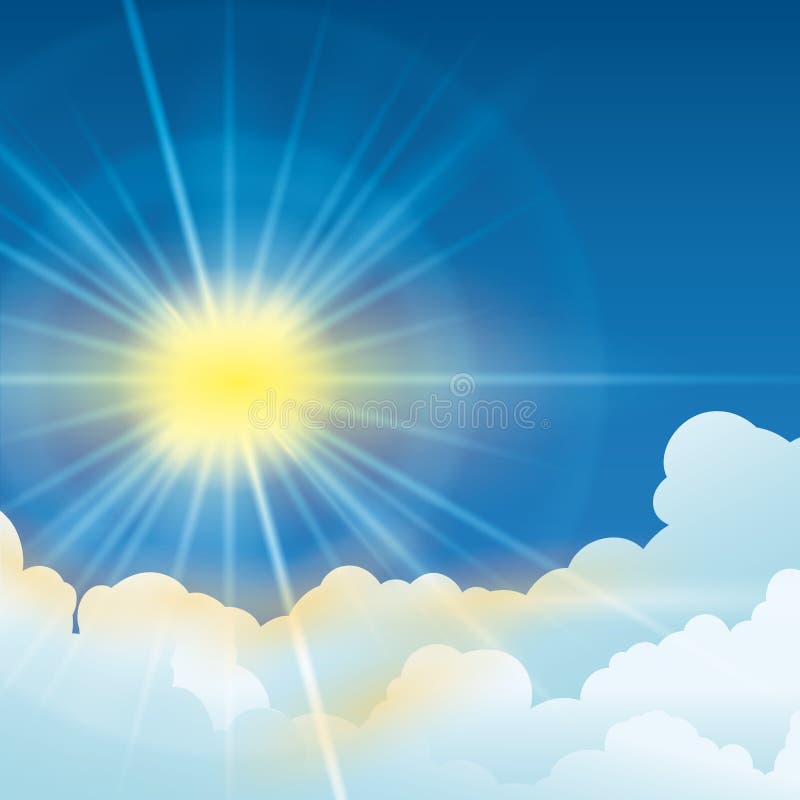 Sun rays design. stock vector. Illustration of rays, effect - 58388070