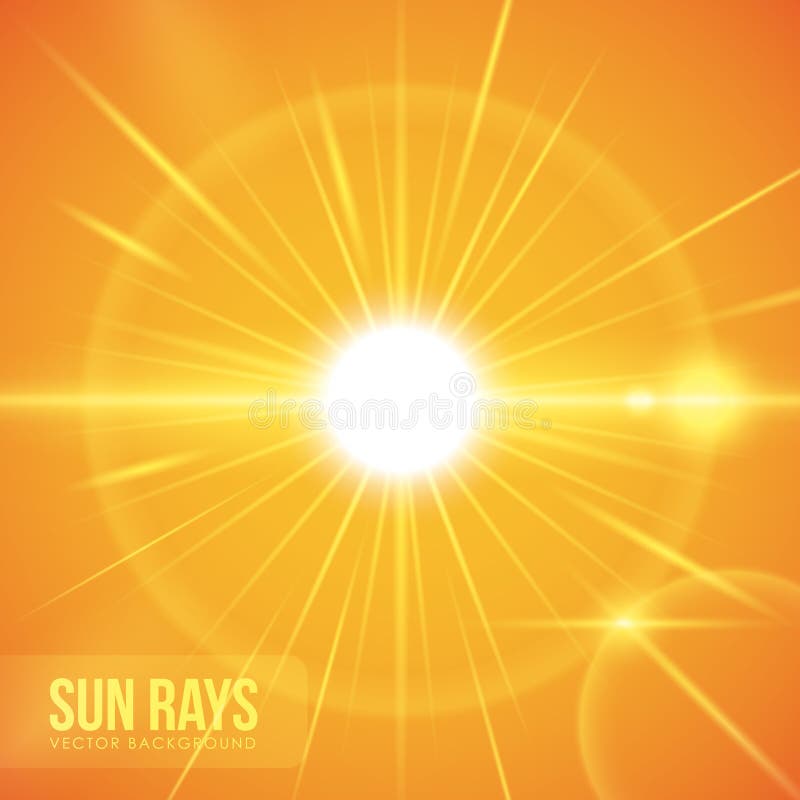 Sun rays design. stock vector. Illustration of sunrays - 58387589