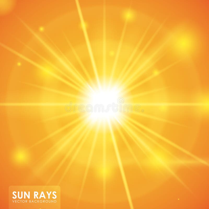 Sun rays design. stock vector. Illustration of rays, effect - 58388070