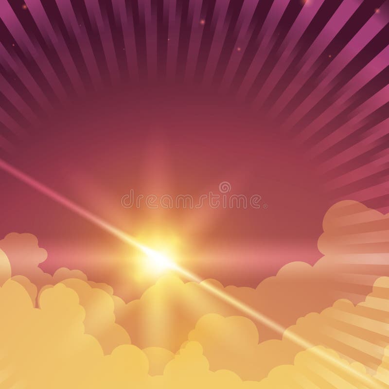 Sun rays design. stock vector. Illustration of sunrays - 58387664