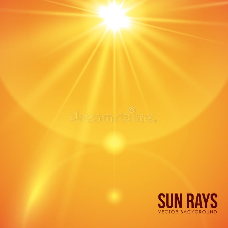 Sun rays design. stock vector. Illustration of flare - 58388183