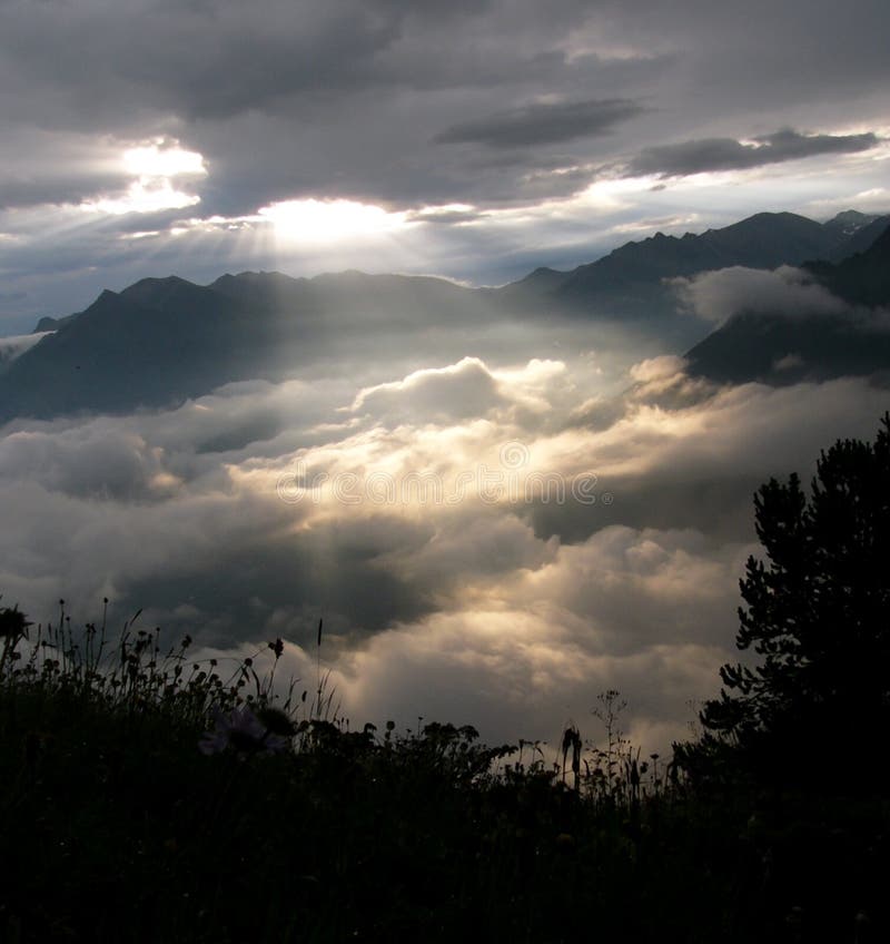 Sun rays, early morning stock image. Image of dreams, light - 1219271