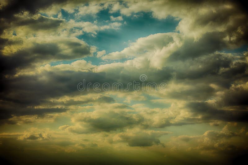 Sun rays in epic clouds stock image. Image of outdoor - 179351595