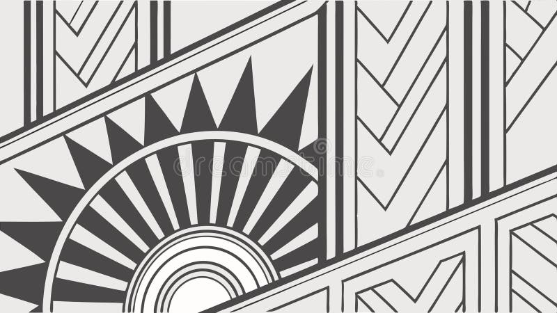 Sun Rays Geometric Pattern, Abstract Sun and Radiant Design Vector ...