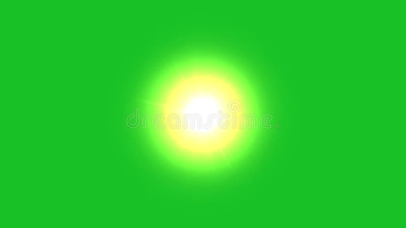 Sunrise on Green Screen Background Stock Video - Video of morning ...