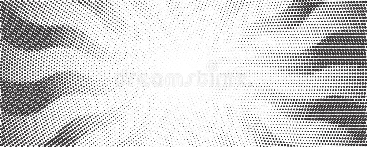 Halftone Radial Pattern Stock Illustrations – 14,816 Halftone Radial ...