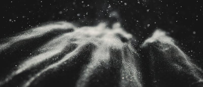 Sun Rays Illuminating Dust Particles in the Air Create a Detailed ...