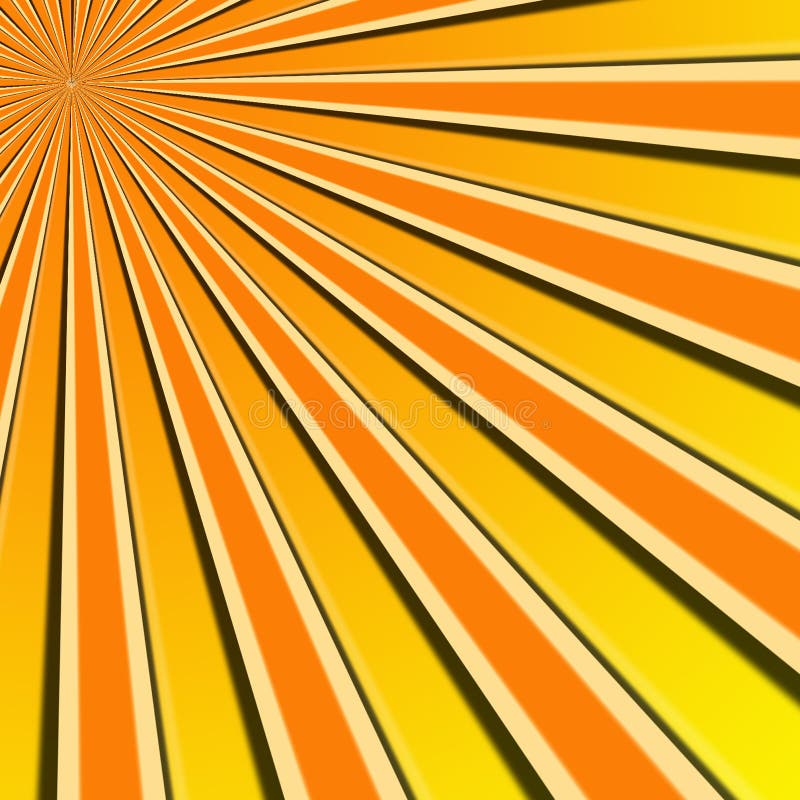 Sun rays Illustration stock illustration. Illustration of beams - 4314476