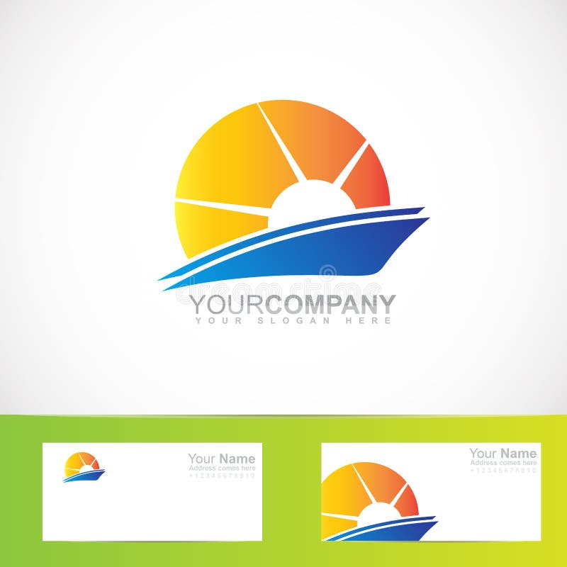 Sun rays logo stock vector. Image of symbol, corporate - 54342284