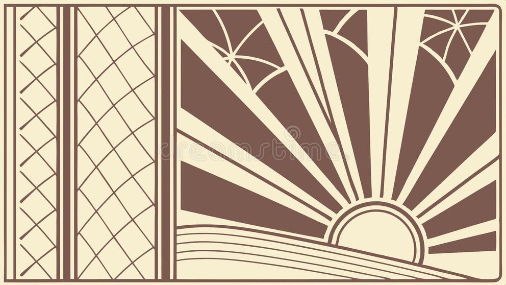 Sun Rays Pattern Abstract Background Illustration Vector Design ...