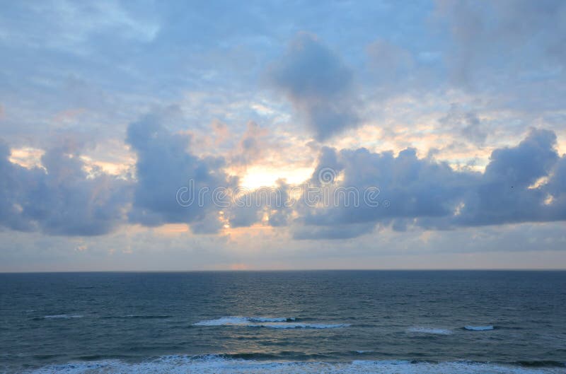 Sun Rays that Seem Like a Divine Light Filtering through the Clouds and ...