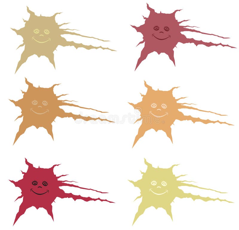 Sun stock illustration. Illustration of smiling, star - 60303373