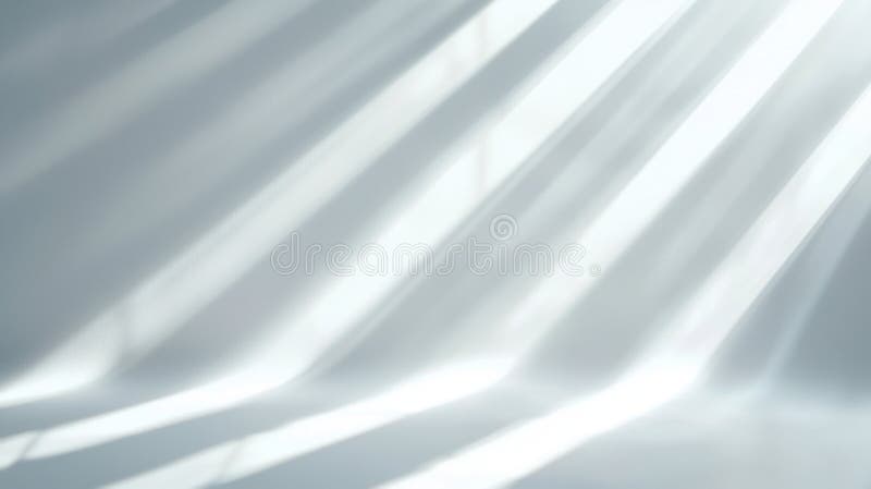 Sun Rays Streaming through a Window Illuminate an Empty Room, Creating ...