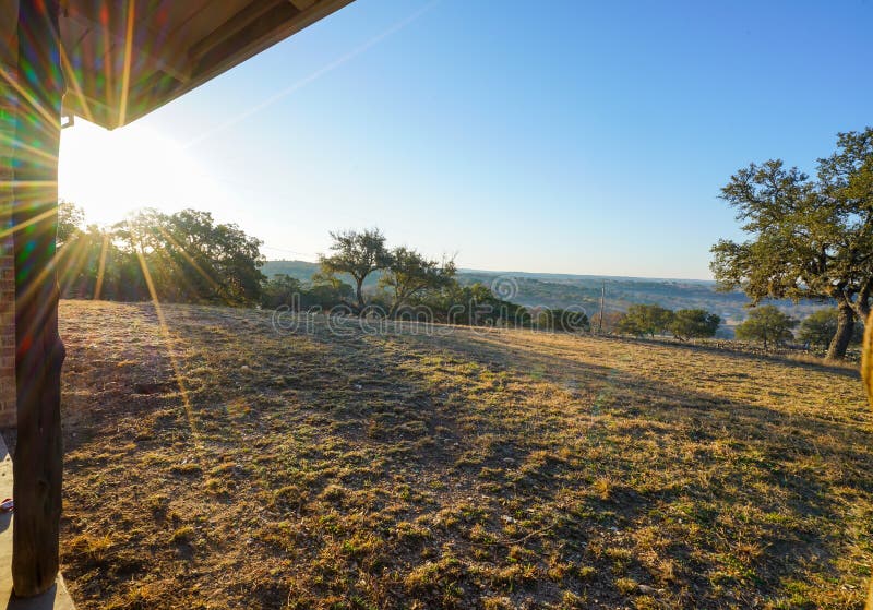 Sun rays stock image. Image of texas, hill, sunshine - 80049217