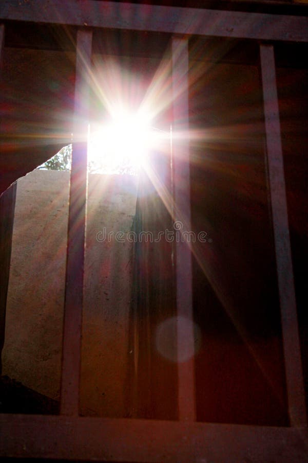 Sun Rays through the Window Stock Photo - Image of park, architecture ...