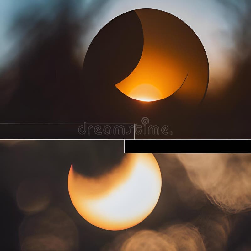 The Sun is Reflected on the Surface of Two Lights that are Glowing ...