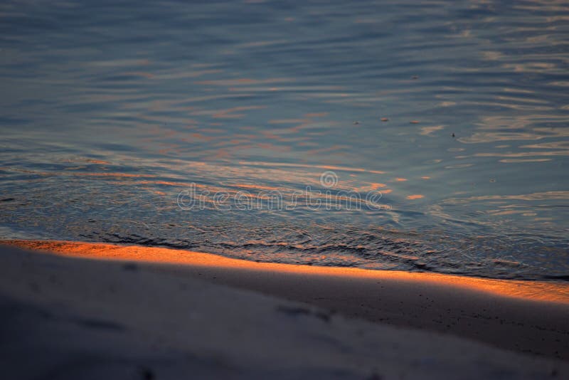 Sun Reflecting in the Waves Stock Photo - Image of ripples, light: 84521340