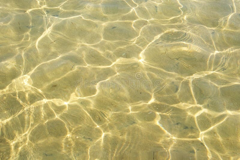 Sun Reflection Background. Ripple Water Stock Image - Image of clean ...