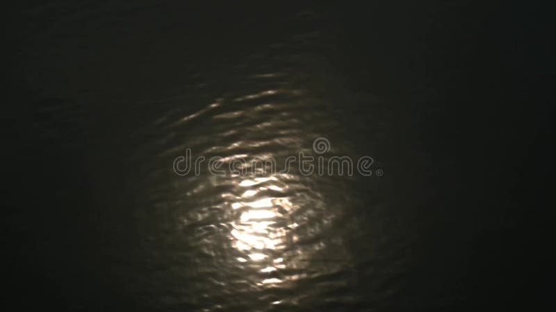 Sun Reflection in Dark Watter Stock Footage - Video of nature, rippling ...