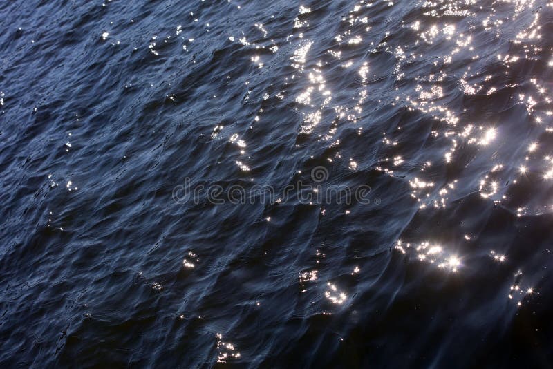 Sun Reflection Light in Water Stock Photo - Image of meditation, space ...