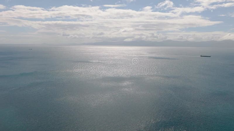 Sun Reflection Over the Sea in Romblon, Philippines. Stock Video ...