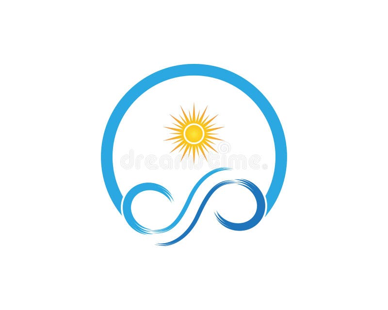 Sun Rice Logo Vector Template Stock Vector - Illustration of stream ...