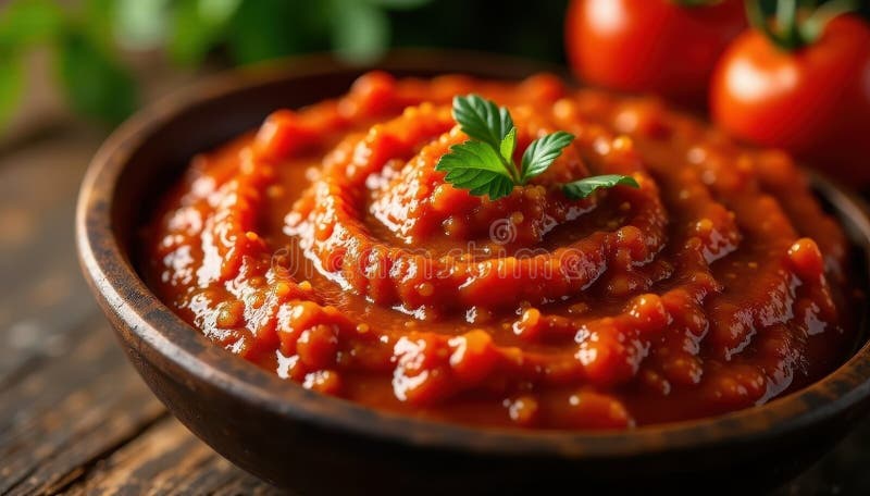 Sun Ripened Tomatoes Simmered into Rich Paste, Agriculture, Traditional ...