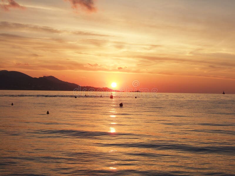 Sun rise stock photo. Image of clouds, tranquility, start - 904454