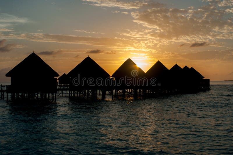 Sun rise in Maldives stock image. Image of activity, rise - 34346597
