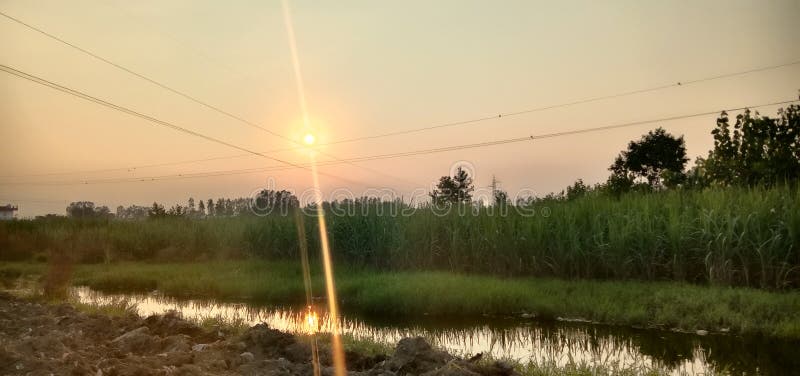 Sun rise in the Morning stock photo. Image of asia, outstanding - 158229236