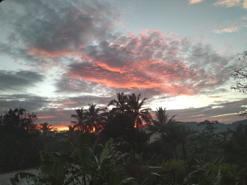 Sun Rise in the Morning Beautiful Stock Photo - Image of morning ...