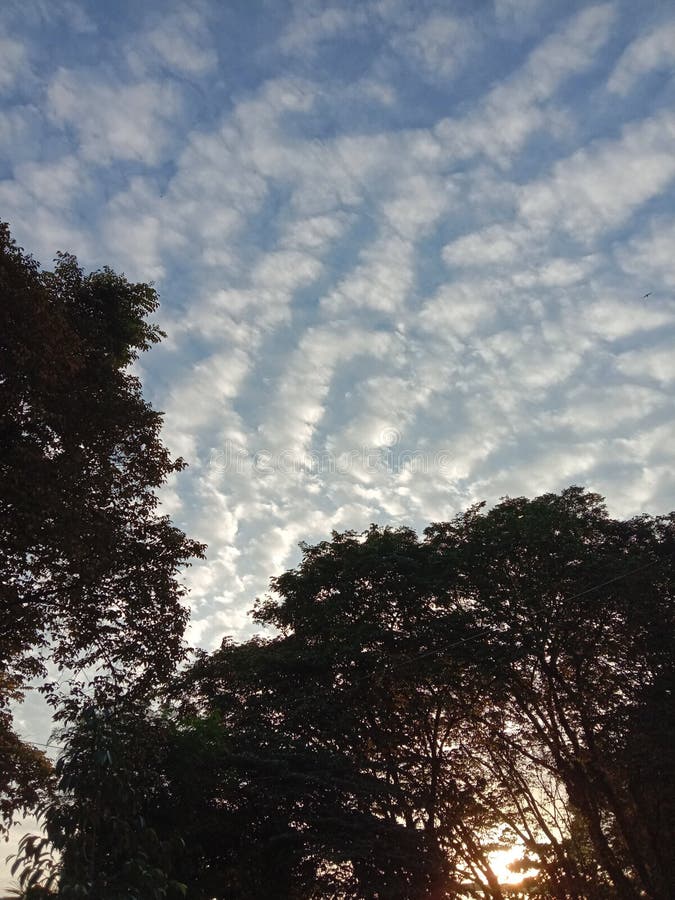 Sun Rise on the Morning with Cloud and Sky. Stock Image - Image of rise ...