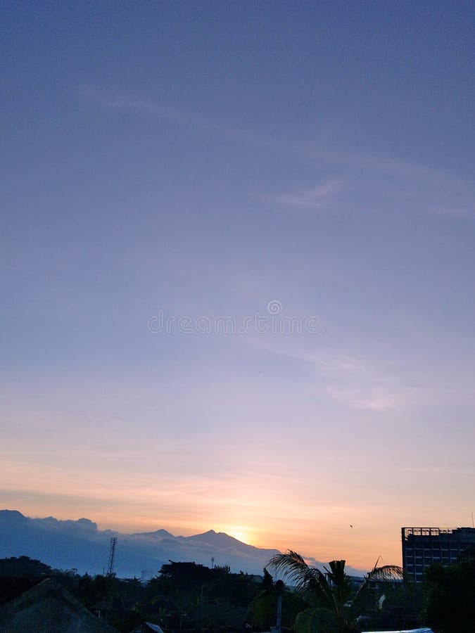 Sun rise at morning stock image. Image of hidings, view - 223966425