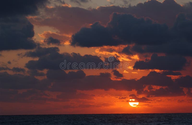 Sun rise over clouds stock image. Image of beautiful, blue - 7085013