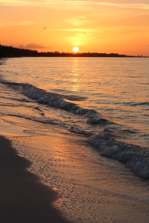 Sun Rise over the Ocean #3 stock image. Image of morning - 66856347