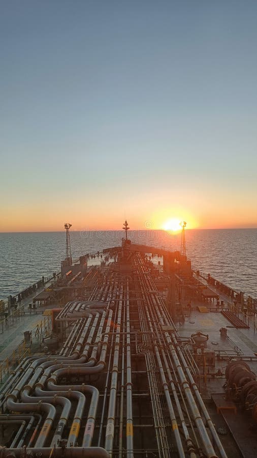 Sun rise from sailing ship stock photo. Image of rise - 257040896