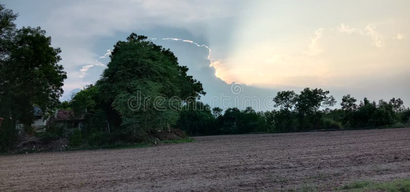 The sun rise and shine stock photo. Image of rise, trees - 153983626