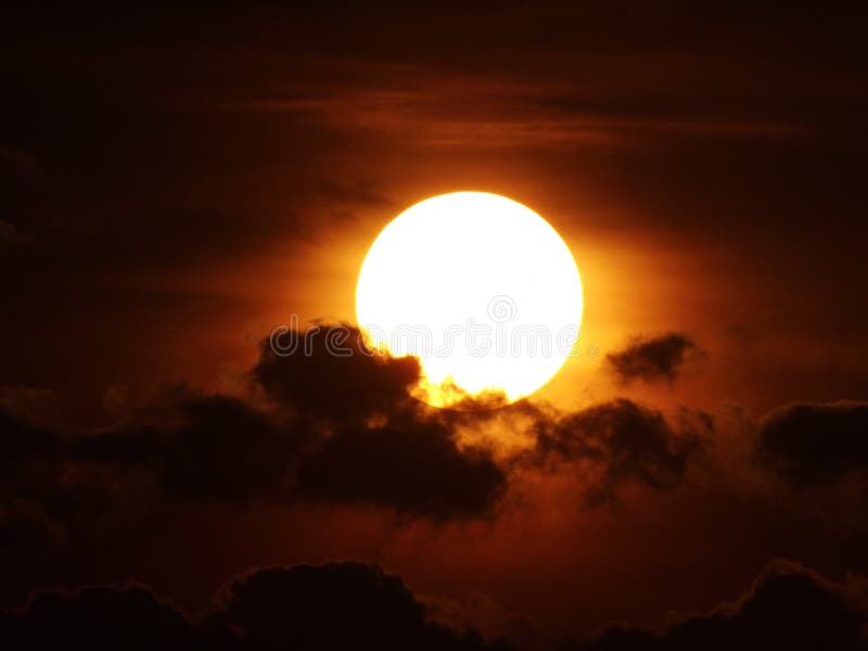 Sun Rise View in the Morning Stock Photo - Image of nature, sunset ...