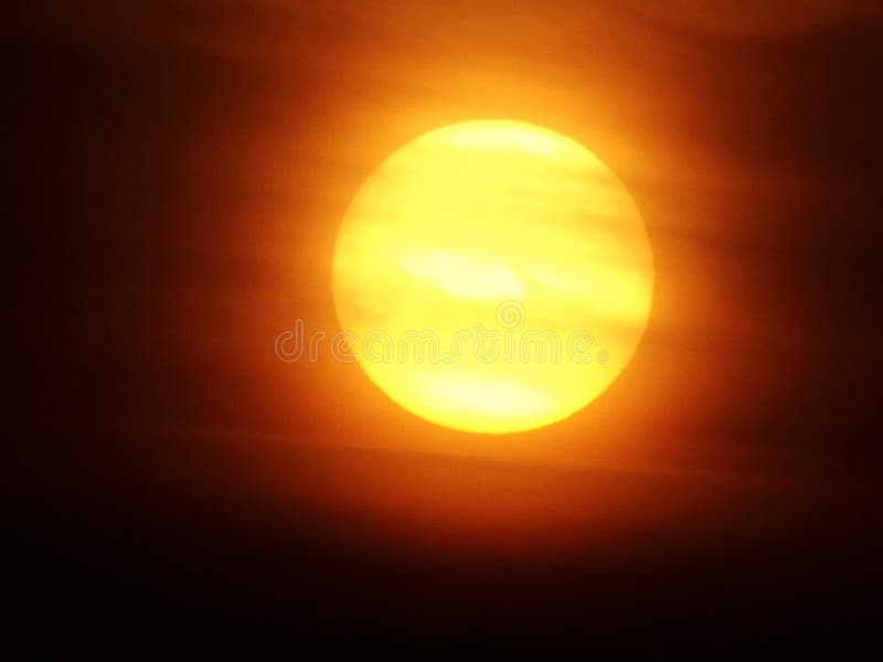 Sun Rise View in the Morning Stock Image - Image of cloud, morning ...