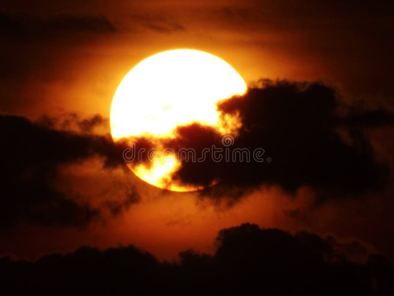 Sun Rise View in the Morning Stock Photo - Image of beautiful, nature ...