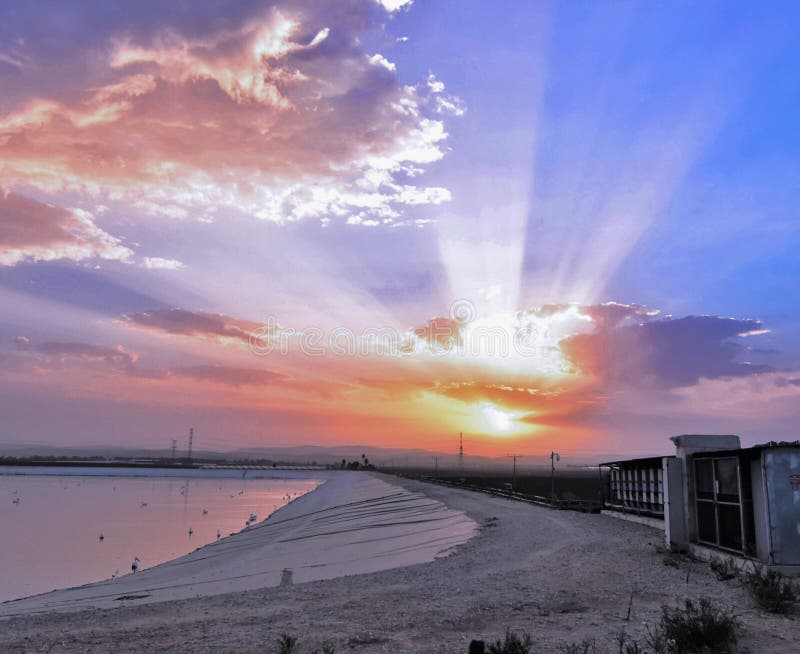 Sun rise on the weekend stock image. Image of rise, sunbeam - 233327915